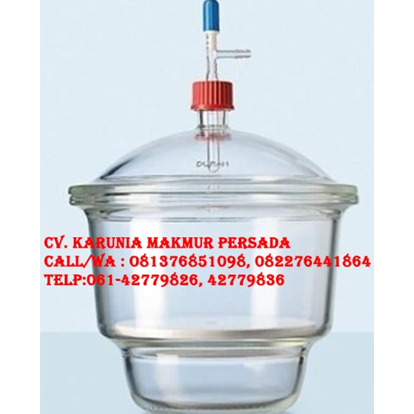 Jual Desikator Vakum dia 30 cm DURAN / Desiccator Vacuum MOBILEX Duran ...